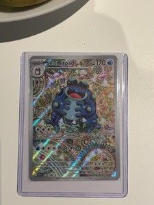 Seismitoad 2025 Scarlet & Violet: Black Bolt #105/086 Illustration Rare ...