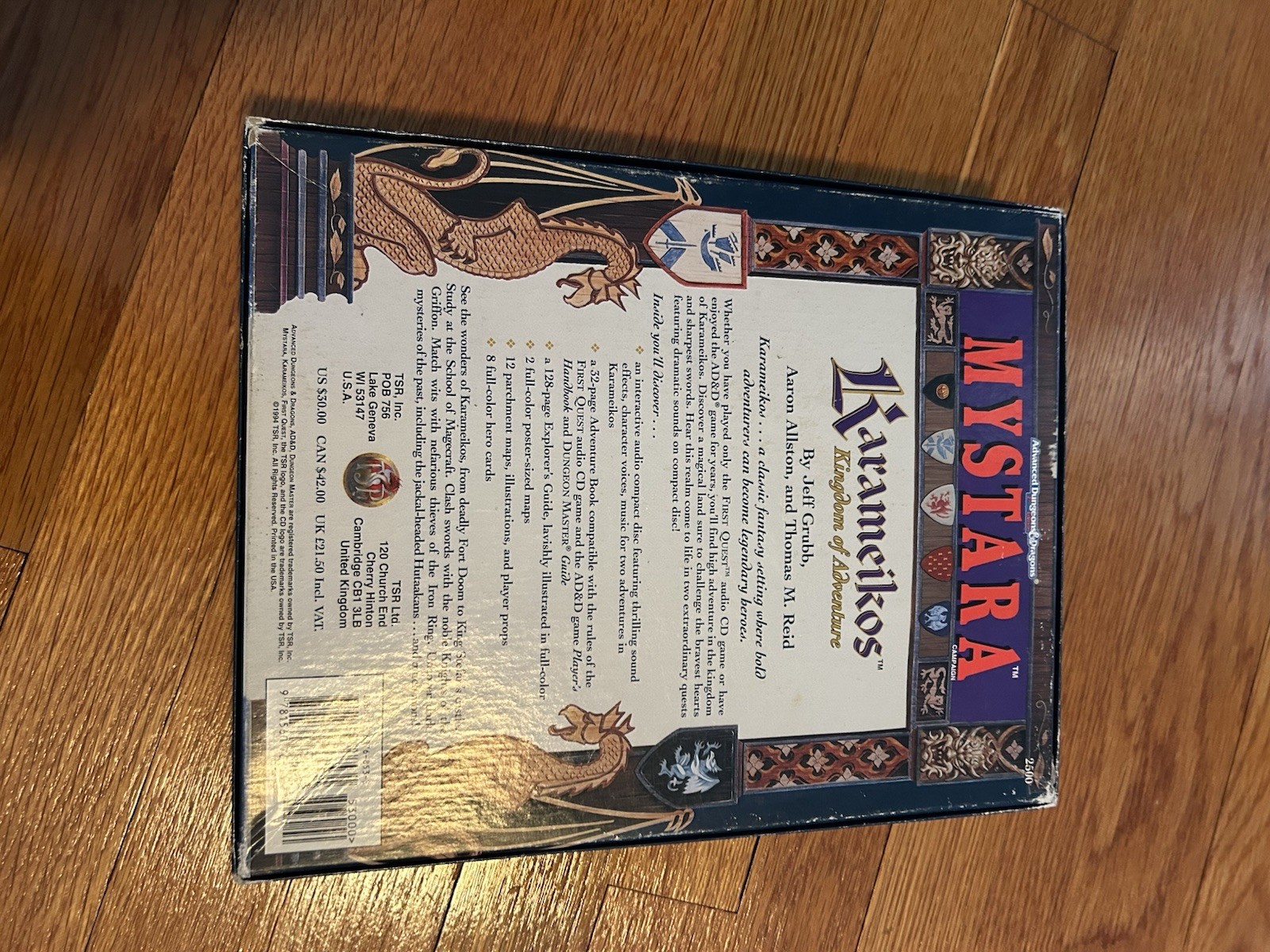 Mystara Karameikos: Kingdom of Adventure ☆ Complete Boxed Set ☆ AD&D ...