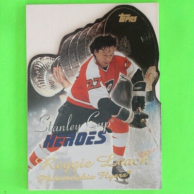 REGGIE LEACH 2002 STANLEY CUP HEROES #SCHRL Philadelphia Flyers | eBay