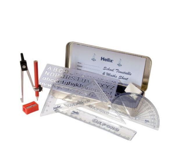 Oxford Helix Set Of Mathematical Instruments Complete & Accurate Fast ...