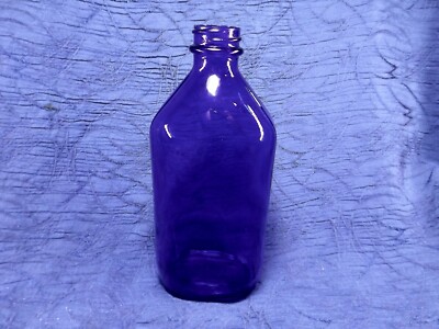 Vintage Phillips Milk of Magnesia Cobalt Blue Bottle 7" | eBay