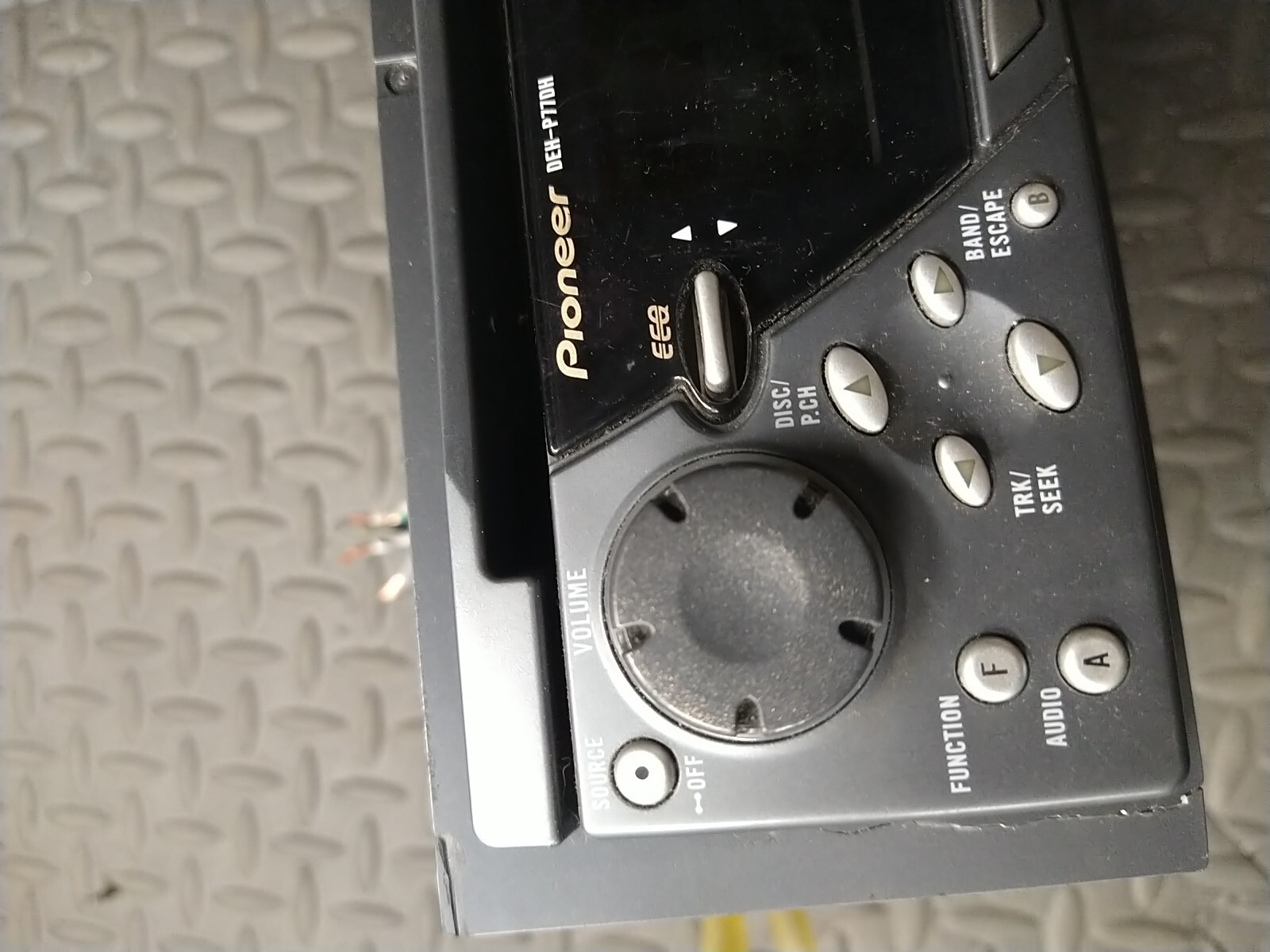 Pioneer 1.5 DIN Car Radio Cd Player Old School 45Wx4 Super Tuner DEH ...