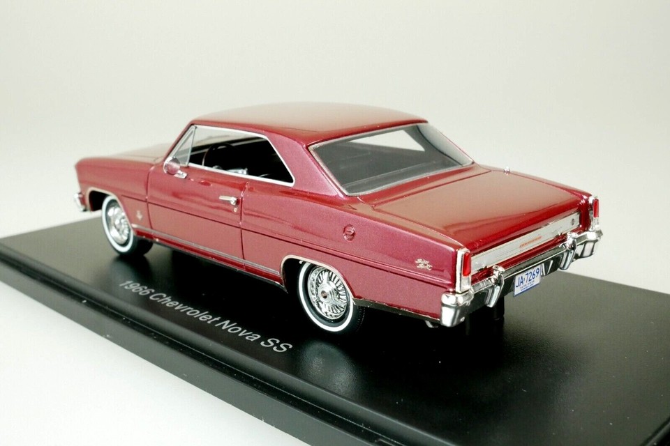 Chevrolet Chevy II Nova SS Hardtop Sport Coupe 1966 SELECT Green RED 1/ ...
