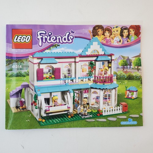 LEGO FRIENDS: 4+ Stephanie's House (41398) Replacement Instructions ...
