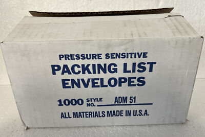 Staples "Packing List Enclosed" Self Adhesive Envelopes 4.5"x5.5"/1000 ...