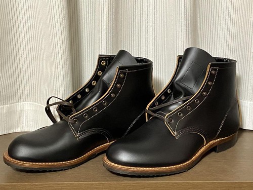 Red Wing 9060 Beckman Boot Flat Box Width D Black Men Sz 10.5D High Top ...
