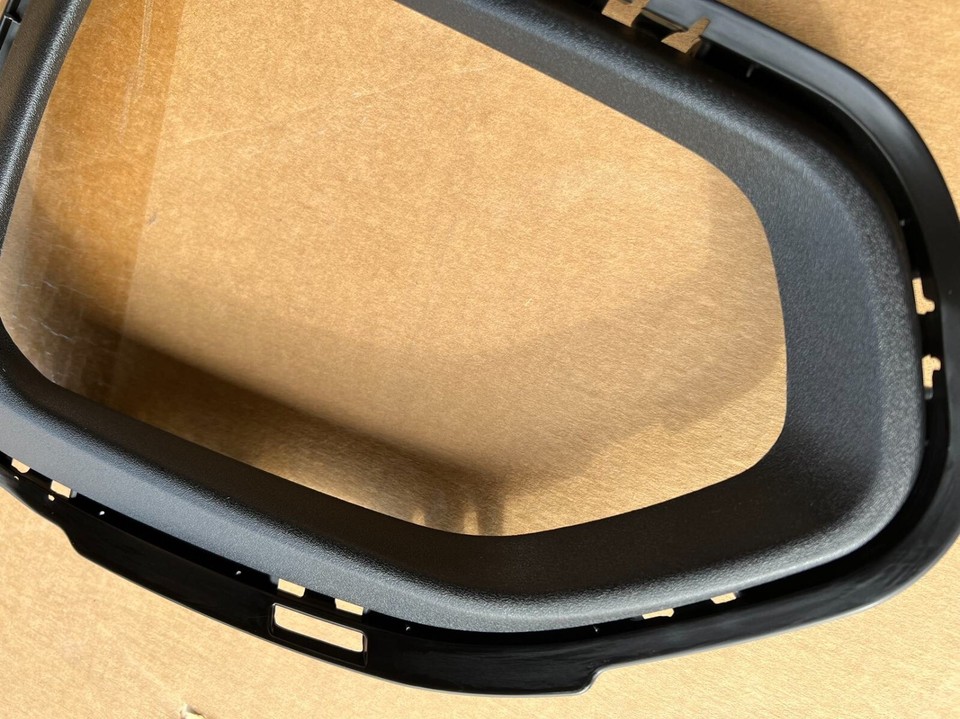 Front Bumper TEXTURE HEADLIGHT/LAMP BEZEL RH Fit 2021-22 GM RAILBLAZER ...