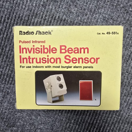 Vintage Radio Shack Invisible Beam Intrusion Sensor 49-551A Alarm ...