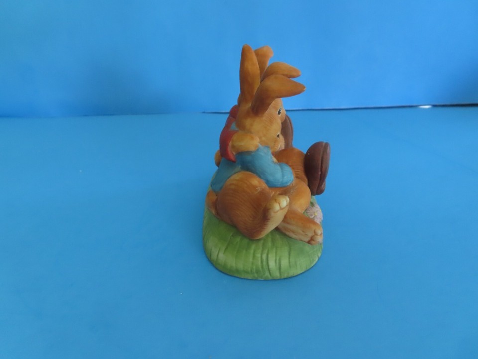 Allen Atkinson “Peter Rabbit & Benjamin Bunny” Figurine; Beatrix Potter ...