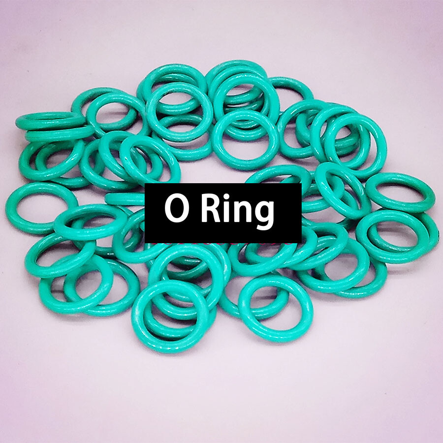 FKM Fluorine Rubber O Ring Seals Oil Resistant, 6mm Thick, 28mm-450mm ...