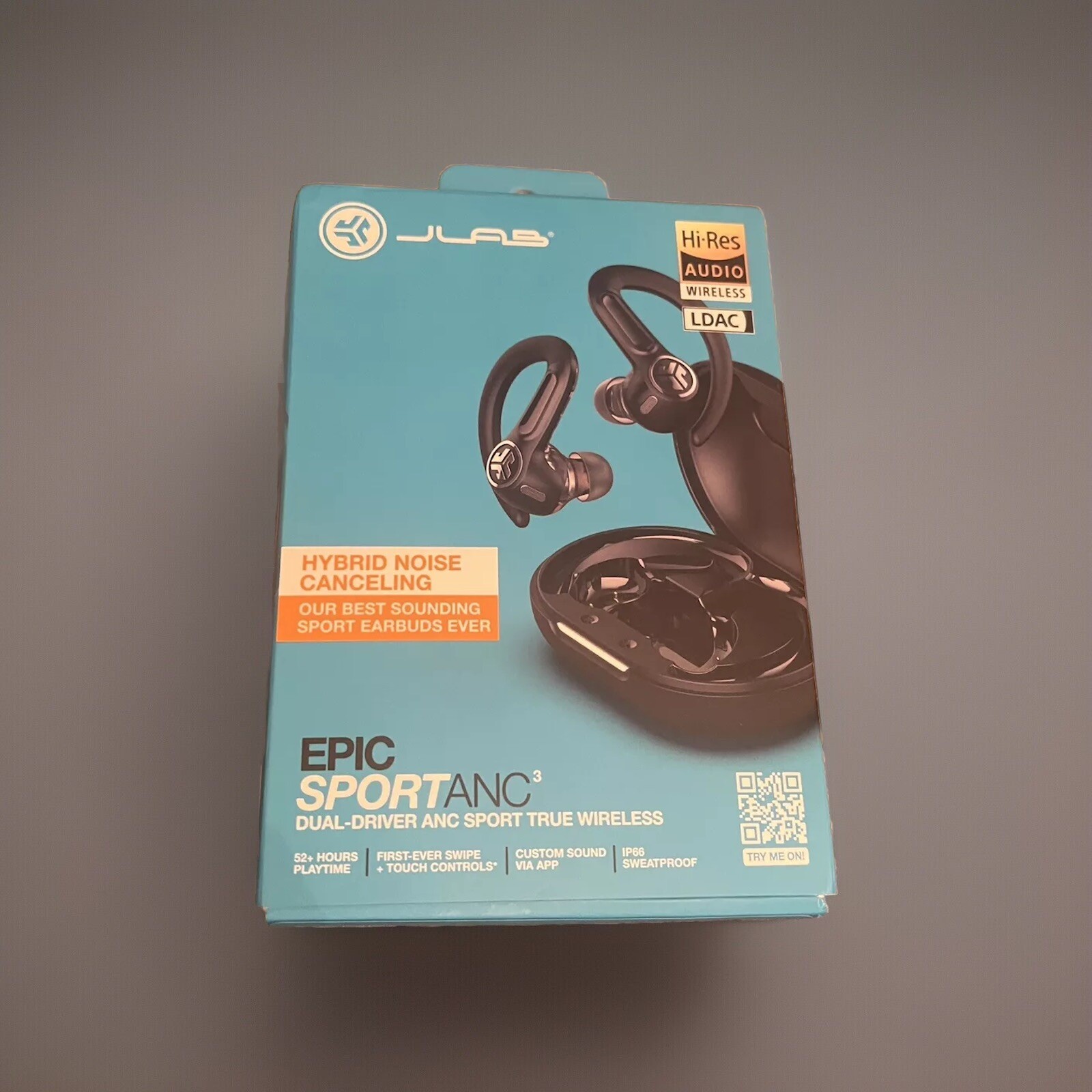JLAB EPIC SPORT ANC 3 TRUE WIRELESS EARBUDS /New In Sealed Box | eBay