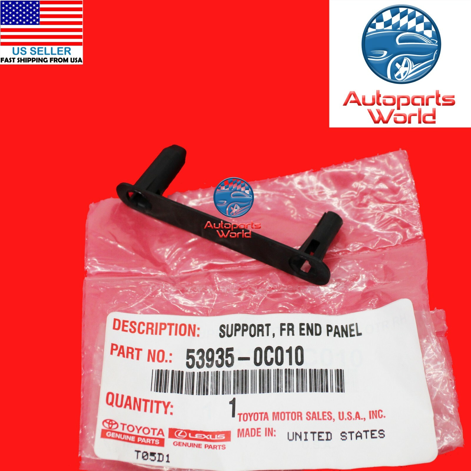 GENUINE OEM TOYOTA SEQUOIA TUNDRA FRONT FENDER EXTENSION PANEL CLIP ...
