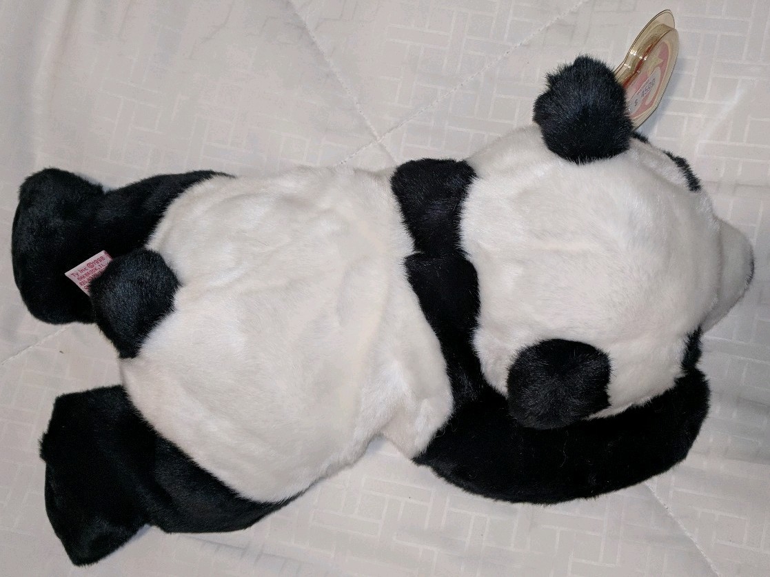 TY Peking Panda Bear Beanie Babies Beanie Buddy Buddies original w/tag ...