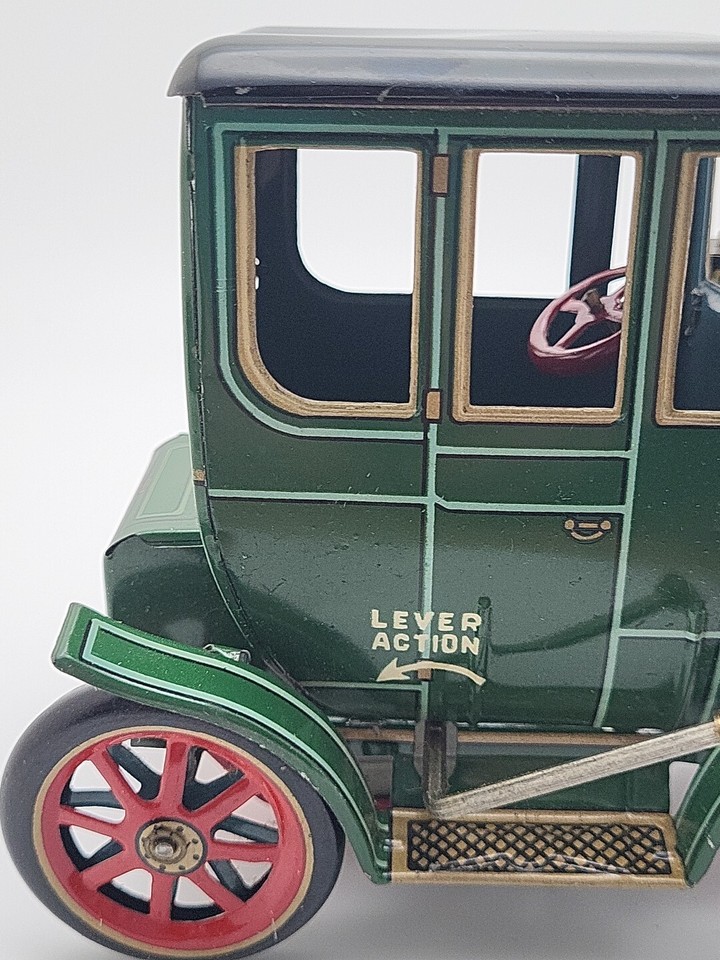 Old Timers #4 Tin Litho Lever Action Car Modern Toys w/ Original Box ...