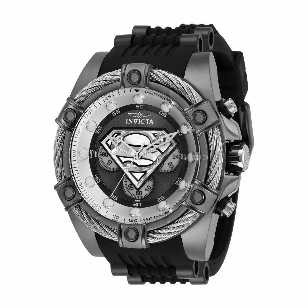 Invicta Dc Comics Men's Black/Silver Watch - 33189 for sale online | eBay