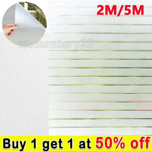 Bubble Free - Frosted Window Film - Self Adhesive Etched Privacy Glass ...