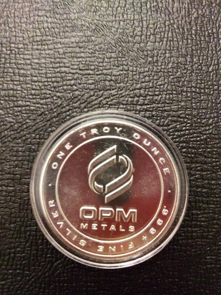 OPM Metals - 1-One Troy Ounce .999 Fine Silver Round - Made In The USA ...