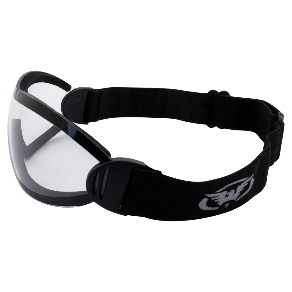 FLARE SHATTERPROOF ANTI FOG SKYDIVE SKY DIVING GOGGLES CLEAR BY GLOBAL ...