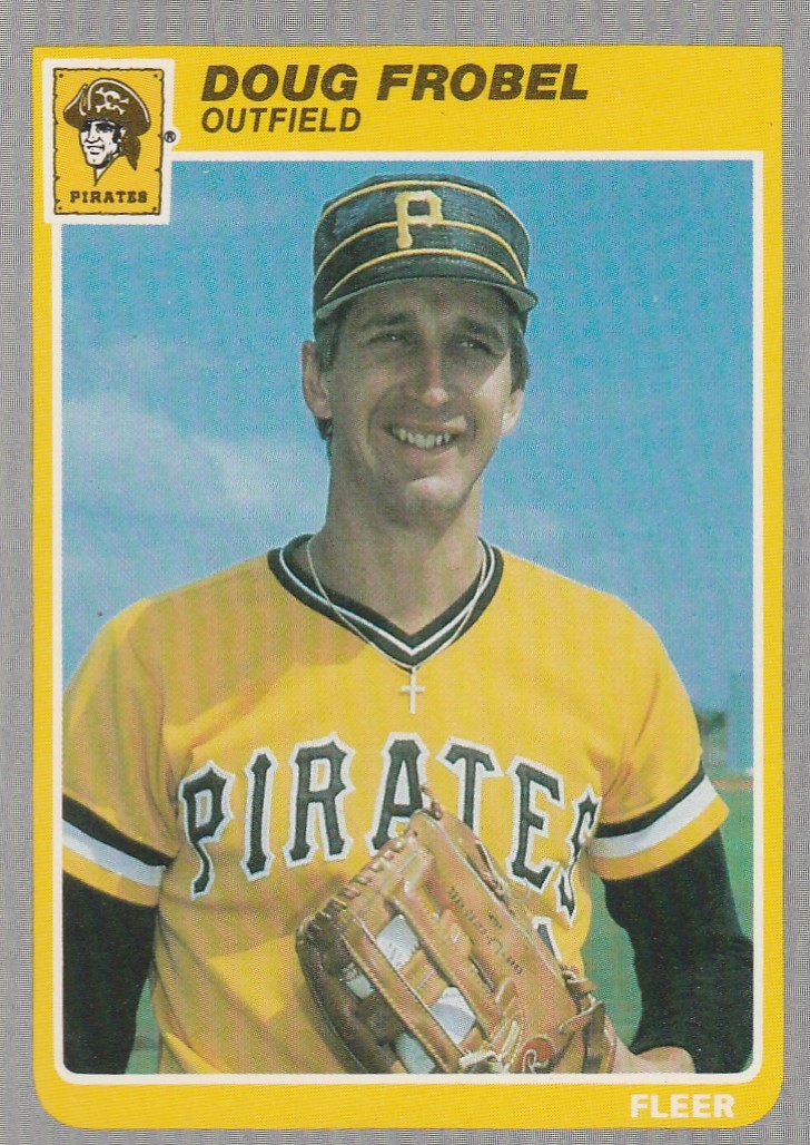 FREE SHIPPING-MINT-1985 (PIRATES) Fleer #464 Doug Frobel | eBay