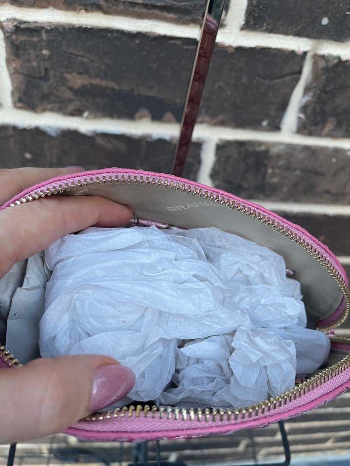 NWT BRAHMIN Begonia Pink Minx Melbourne Small Georgina Crossbody pink ...