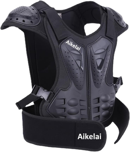 Youth Kids Chest Protector Dirt Bike Gear Motorcycle Chest Armor ...