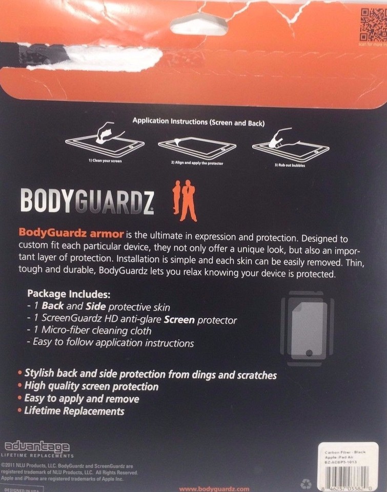 BodyGuardz Armor The Ultimate Protective Skin | eBay
