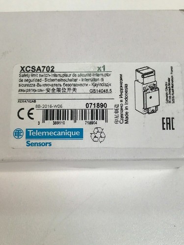 Telemecanique Schneider XCS-A702 Sicherheitsschalter Positionsschalter ...