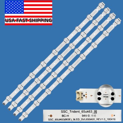 LED Backlight Strips For LG SSC_65UK63_9LED_SVL650A95 65UK6090PUA ...