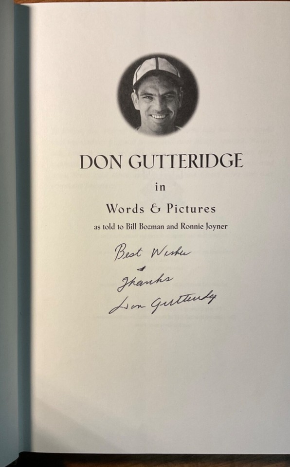 Don Gutteridge: In Words & Pictures (Hardcover) 2002 Signed (B2-R5) | eBay