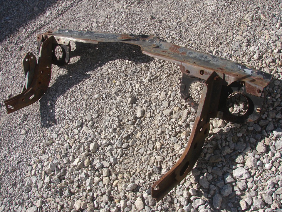 1967 1968 FIREBIRD FRONT BUMPER BRACKETS HEADLIGHT MOUNT PANELS ...