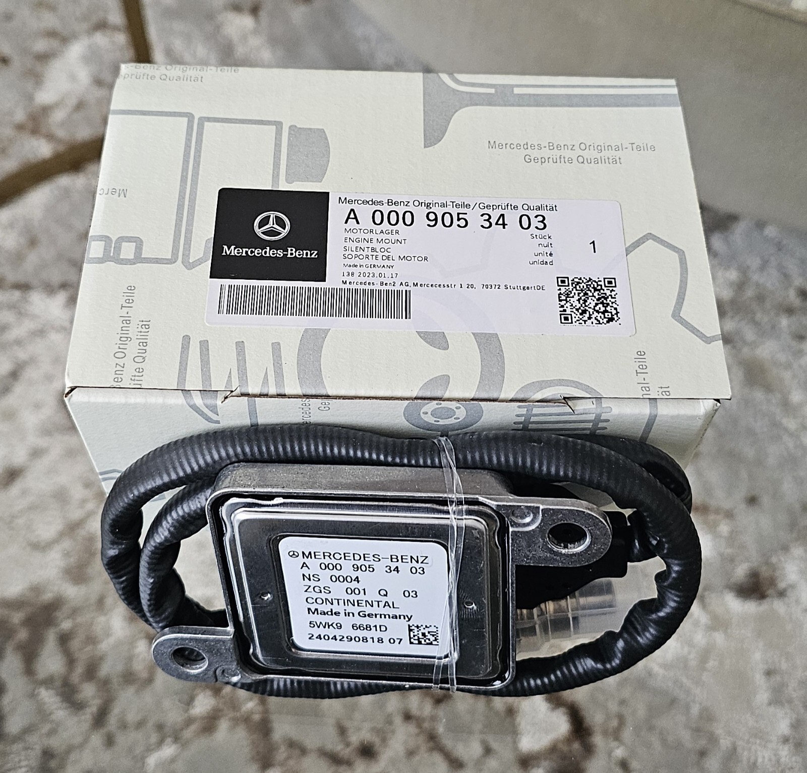 Genuine Mercedes-Benz A0009053403 Continental 5WK96681D NOX sensor | eBay