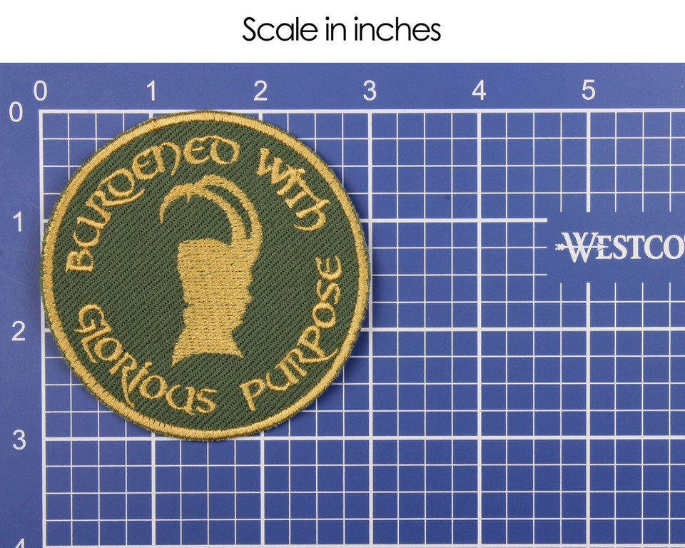 Norse God Loki Patch - Made in USA - Burdened With Glorious Purpose ...