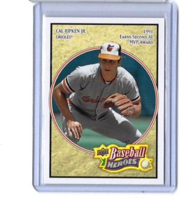 2008 Upper Deck Baseball Heroes #16 Cal Ripken Orioles HOF | eBay