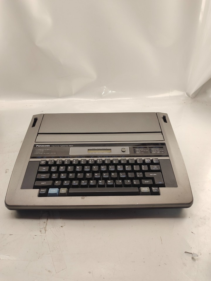 Electronic Panasonic Word Processor Typewriter R630 | eBay