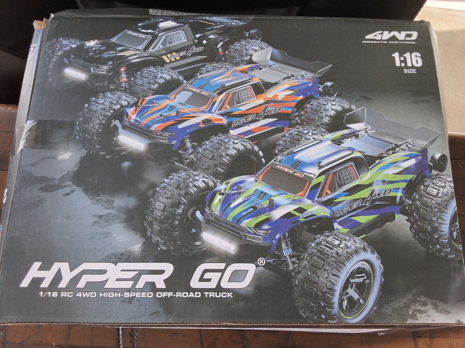 HYPER GO 1/16 RC 4WD High speed off road truck Cars for Adults USED | eBay