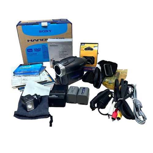 Sony DCR-DVD 403 NTSC 3MP DVD Handycam Camcorder w/120x Digital Zoom ...