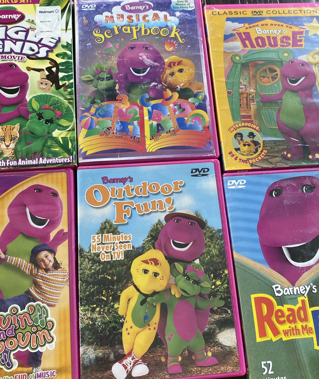 Barney DVD Lot of 9 Kids Educational TV | Grelly USA