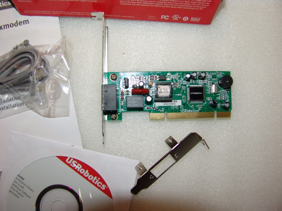 USRobotics, USR5670, 56K, PCI, v.92/v.90, Faxmodem | eBay