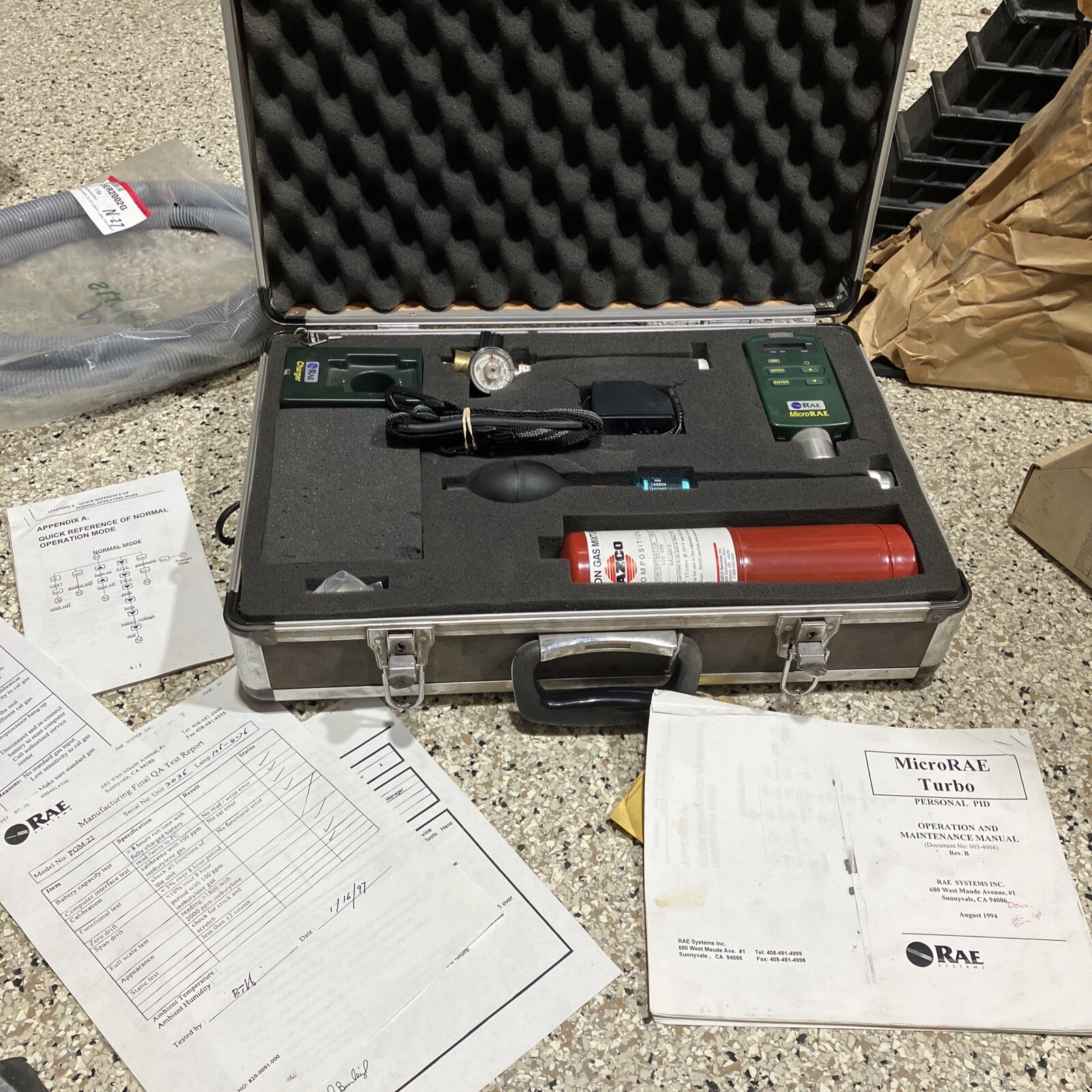 MicroRAE Turbo Personal PID PGM-22 Gas Detection RAE | eBay