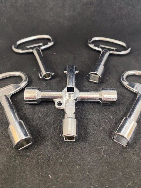 Electrical Enclosure Keys Kenable Triangular Utility Meter Box Key For