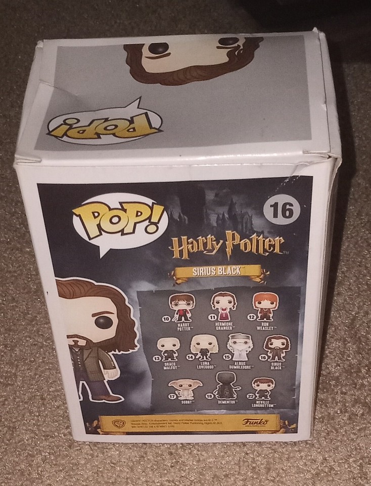 **ON SALE**Funko Pop! Vinyl: Harry Potter - Sirius Black #16 | eBay