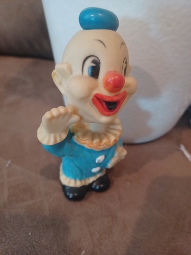 Vintage Knickerbocker Clown Wind Up Dancing Animals Toy Bobble Head ...