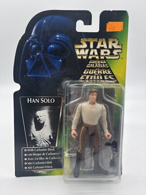 Star Wars 1996 Hasbro POTF 2 ROTJ Han Solo Tri-Logo | eBay
