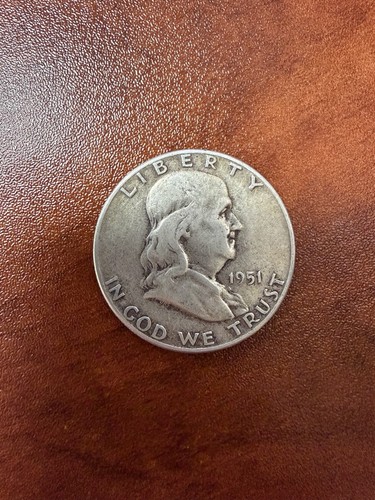 1951 P Franklin Half Dollar Ben Benjamin 1951P 1/2 Silver US Coin | eBay