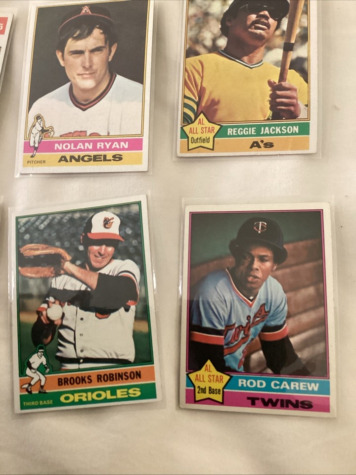 1976 Topps Baseball Set Complete 660 Cards Nm Mint | eBay