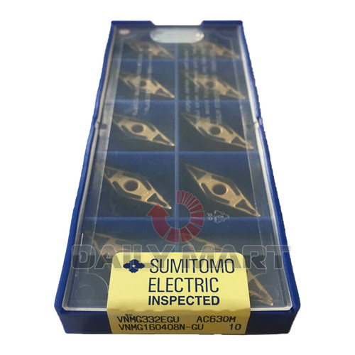 10PCS/New In Box SUMITOMO VNMG160408N-GU AC630M Carbide Inserts | eBay