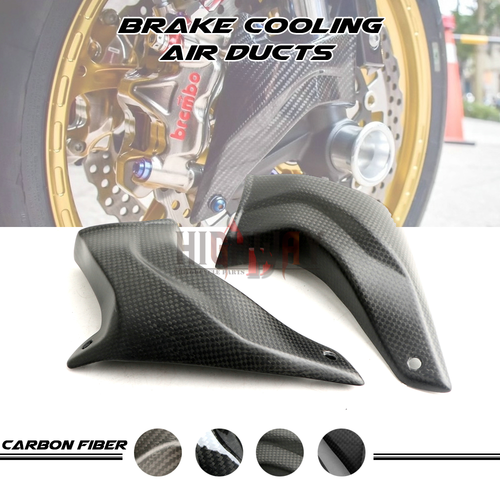 100mm Carbon Fiber Caliper Cooling Brake Air Ducts Guard for BMW R nine ...