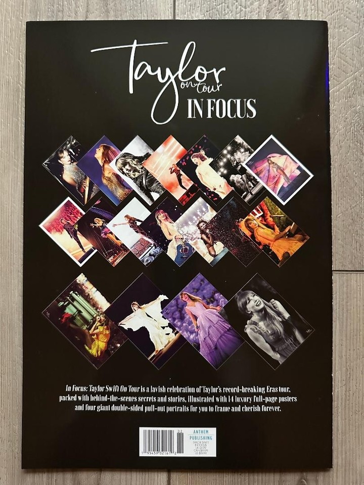 2024 TAYLOR SWIFT ON TOUR In FOCUS 14 Full Page Posters 4 PORTRAITS ...