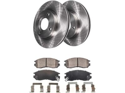 For 1992-1995 Mitsubishi Expo Brake Pad and Rotor Kit Detroit Axle ...
