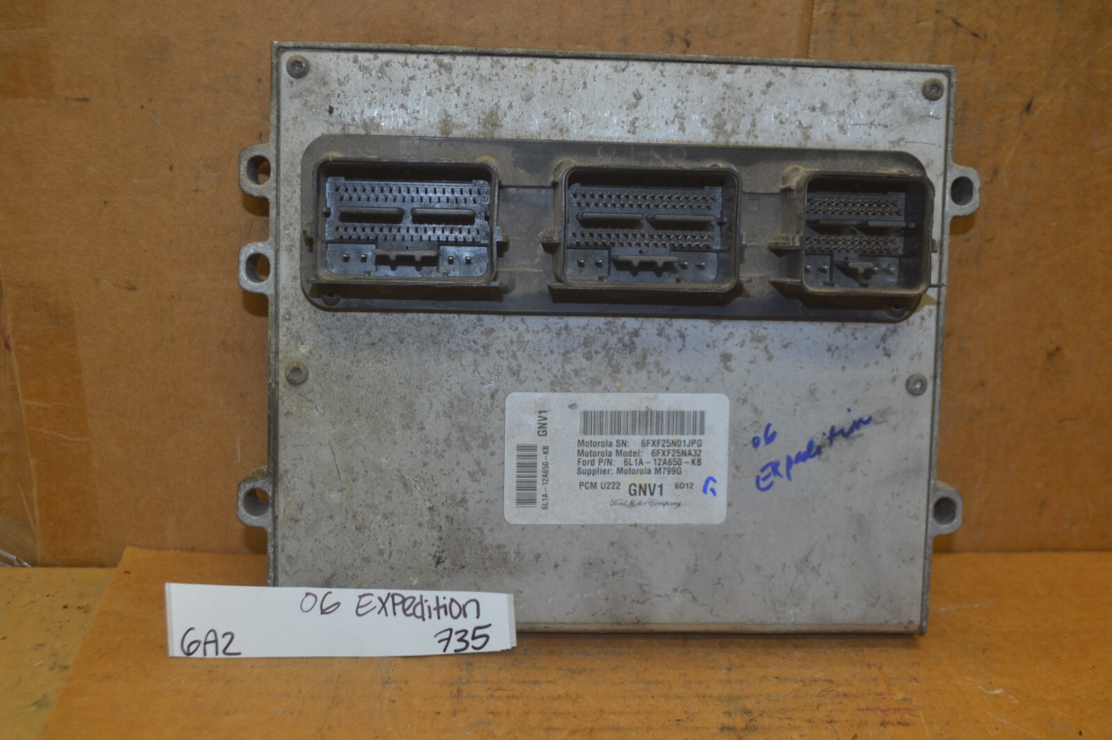 2006 Ford Expedition 5.4L Engine Control Unit ECU 6L1A12A650KB Module ...
